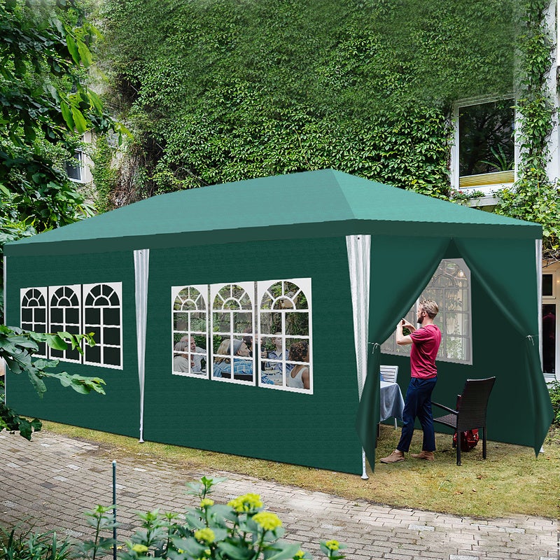 Carpa Pabellón Jardín - Fácil de limpiar, duradera con paredes ...