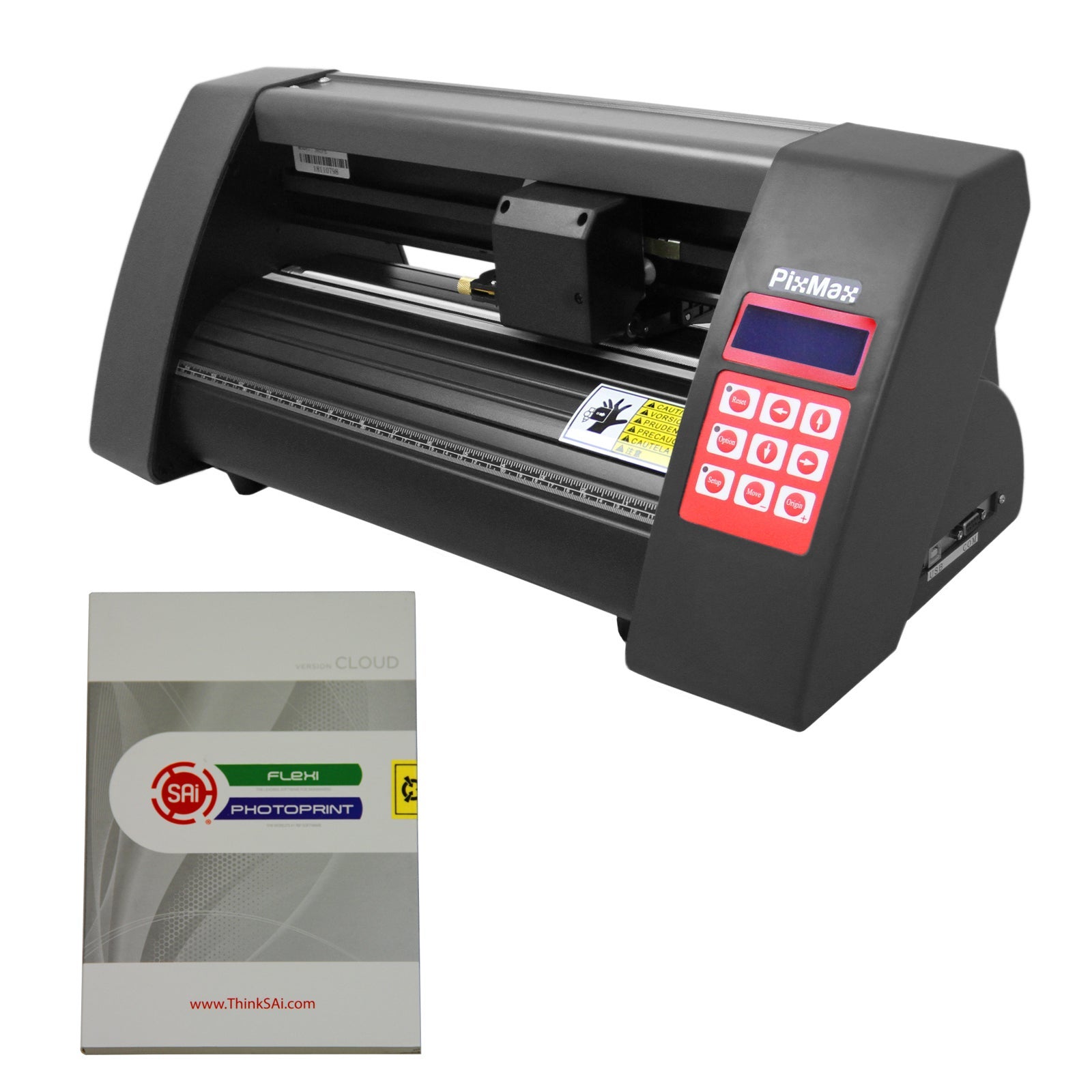 PixMax - Plóter para Corte de Vinilo de 36.5cm con 12 Meses ...