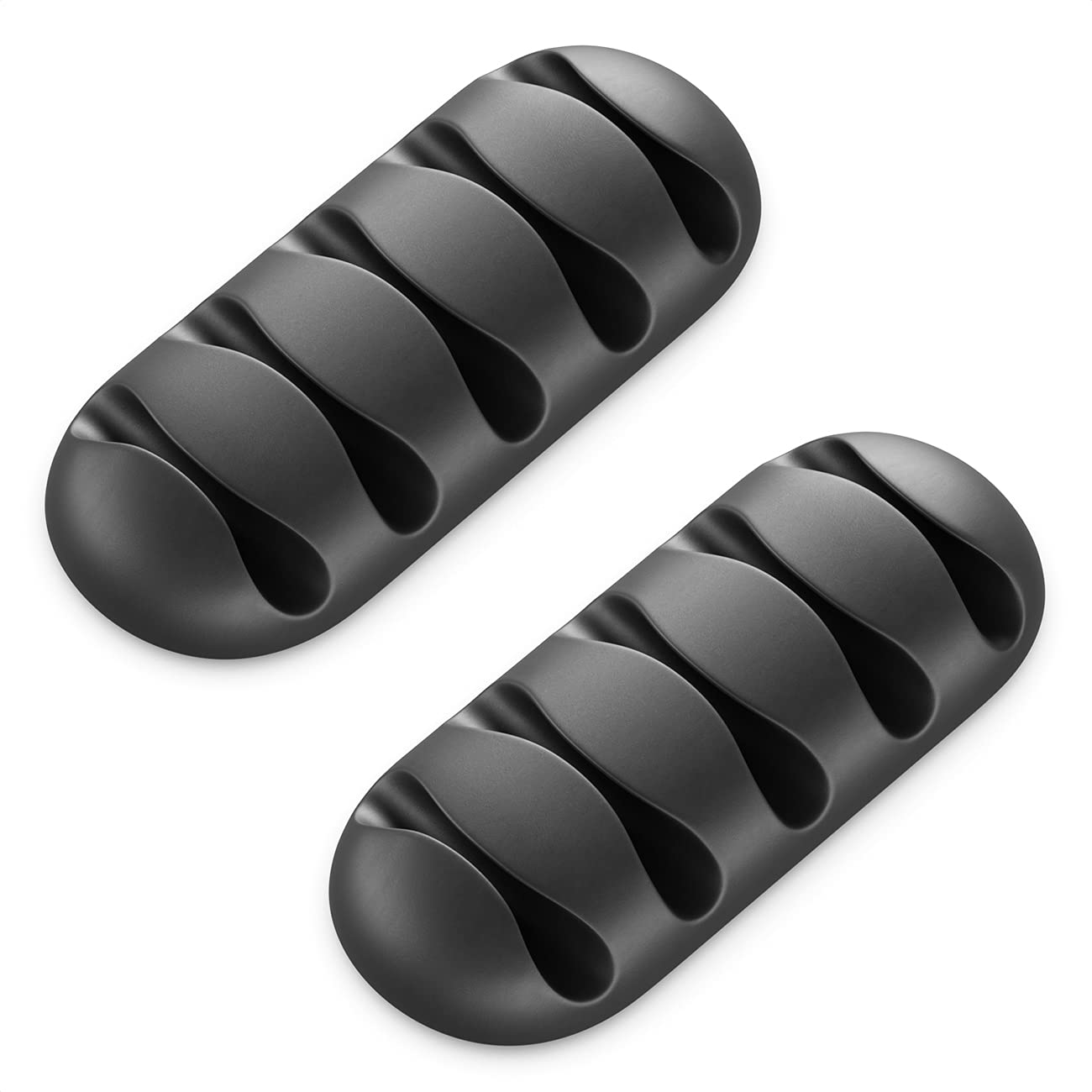 Sujetacables con clip para 5 cables cada uno, organizador para el hogar ...