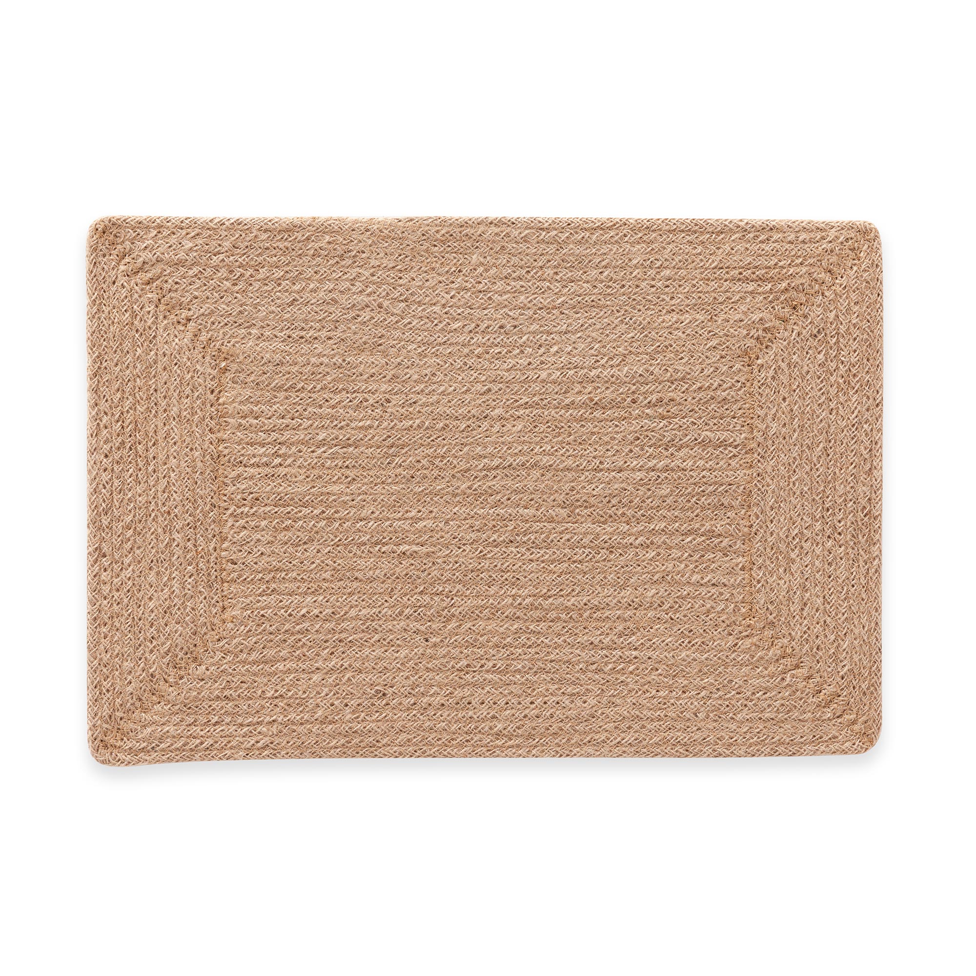 Lot de 2 sets de table rectangulaire en jute 45x30 cm | Leroy Merlin