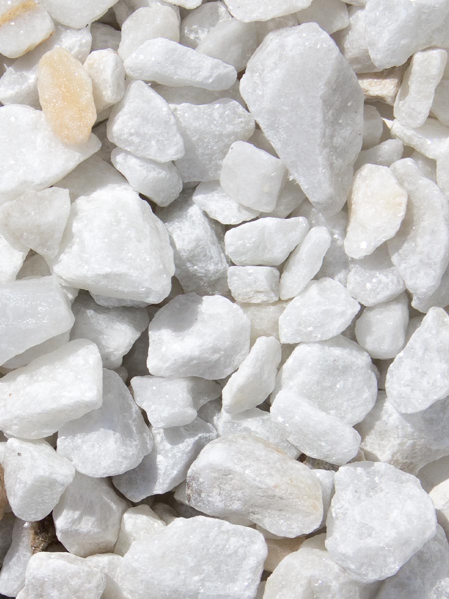Marmolina / Grava Blanca Intenso 16 - 25mm 1500 kg Big Bag 1m3 | Leroy ...
