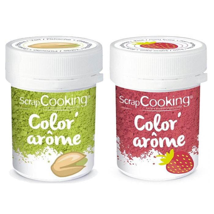 2 coloranti alimentari con sapore di fragola e pistacchio | Leroy Merlin