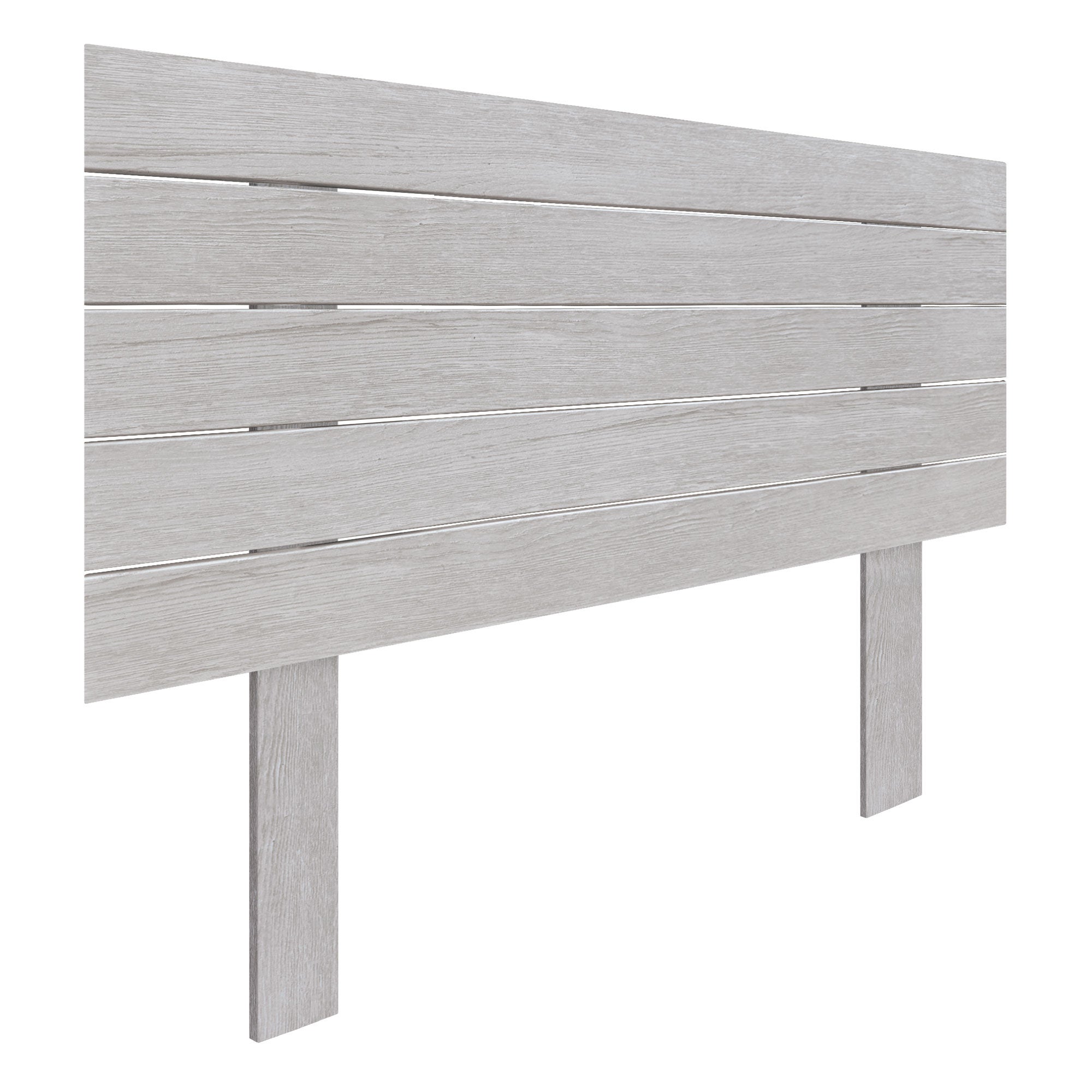 DHOME Tête de lit en bois recyclé MDF Style Palette Horizontale avec ...