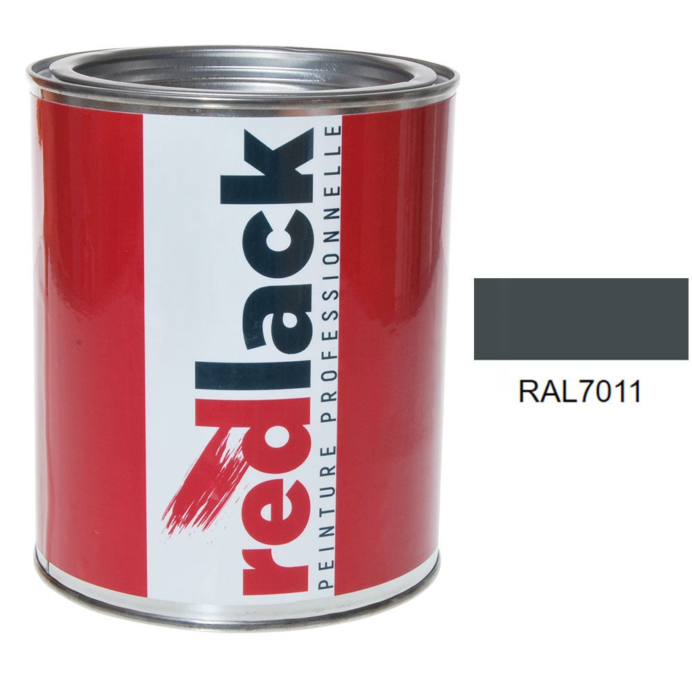 Bote de 1L de pintura – RAL 7011 Gris Hierro – Satinado – para ...