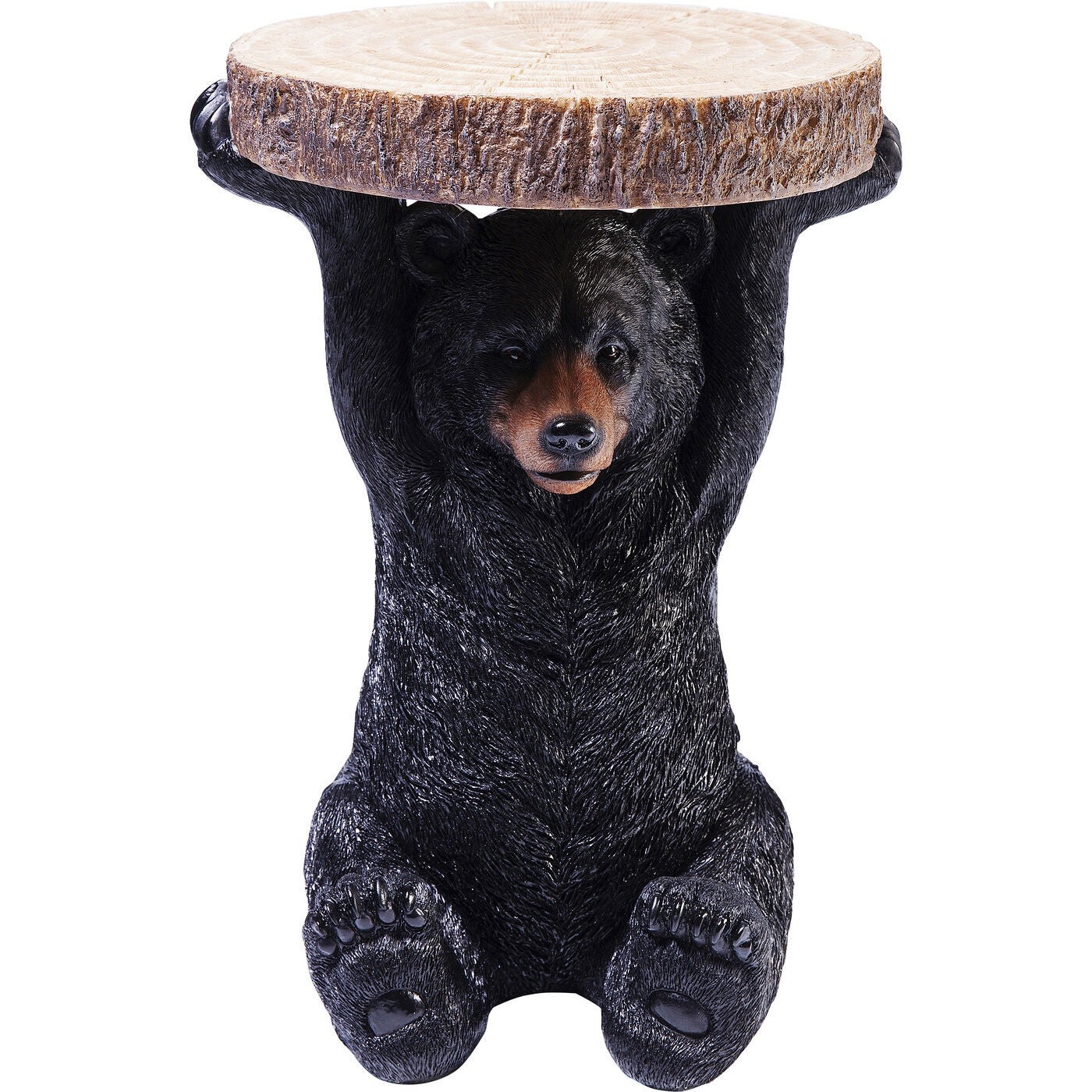 Table d'appoint Animal mini ours noir Kare Design | Leroy Merlin