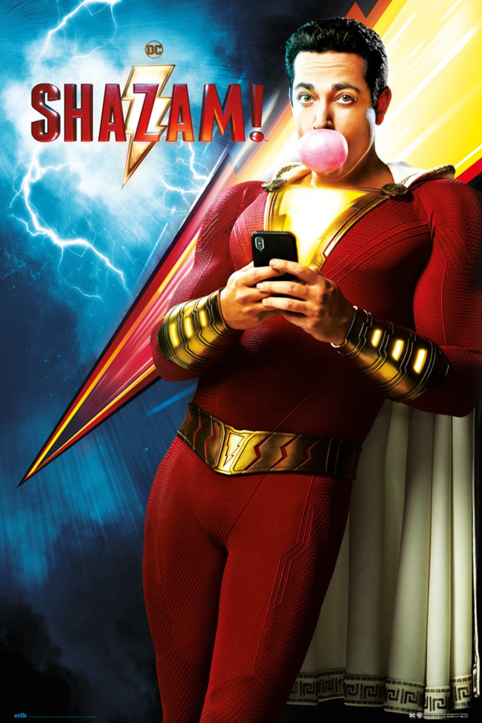 Poster DC Comics - Shazam - One Sheet 61x91.5cm | Leroy Merlin