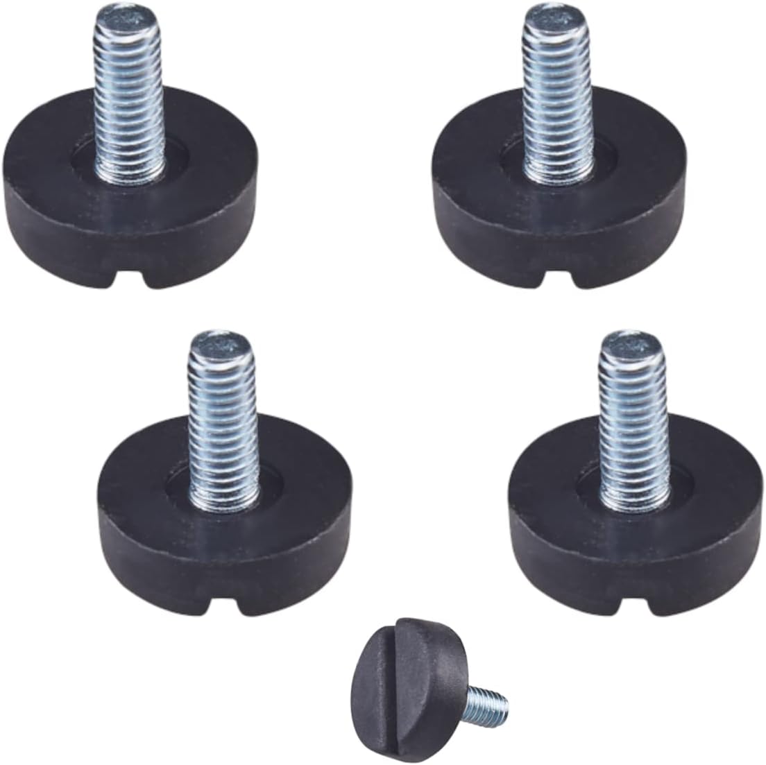 Juego de 4 patas para muebles con rosca M6 Ø 21 patas para muebles ...