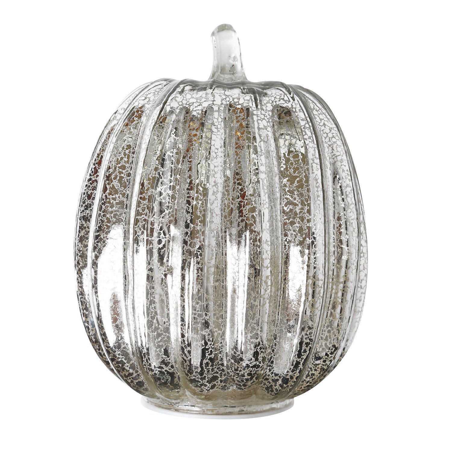 Citrouille décorative d'automne, élégantes guirlandes lumineuses en ...