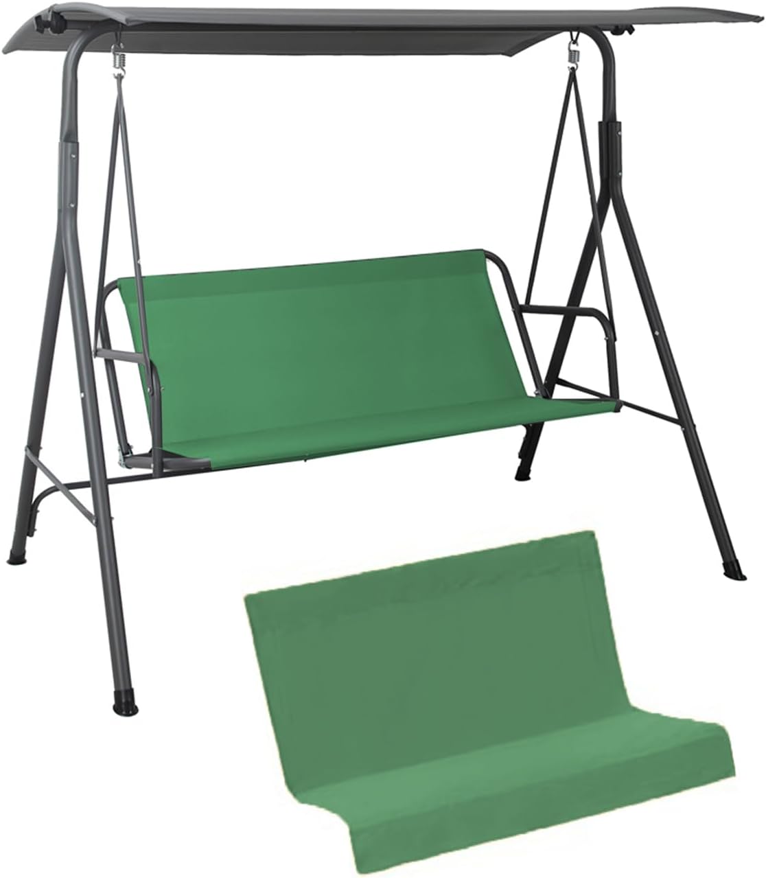 Housse de rechange pour balancelle de jardin 2/3 places,tissu Oxford ...