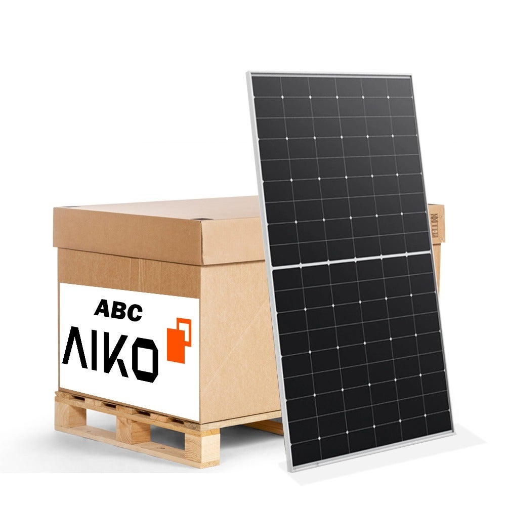 Pallet Panel solar 615w Aiko N Type ABC 36pcs/Pallet | Leroy Merlin
