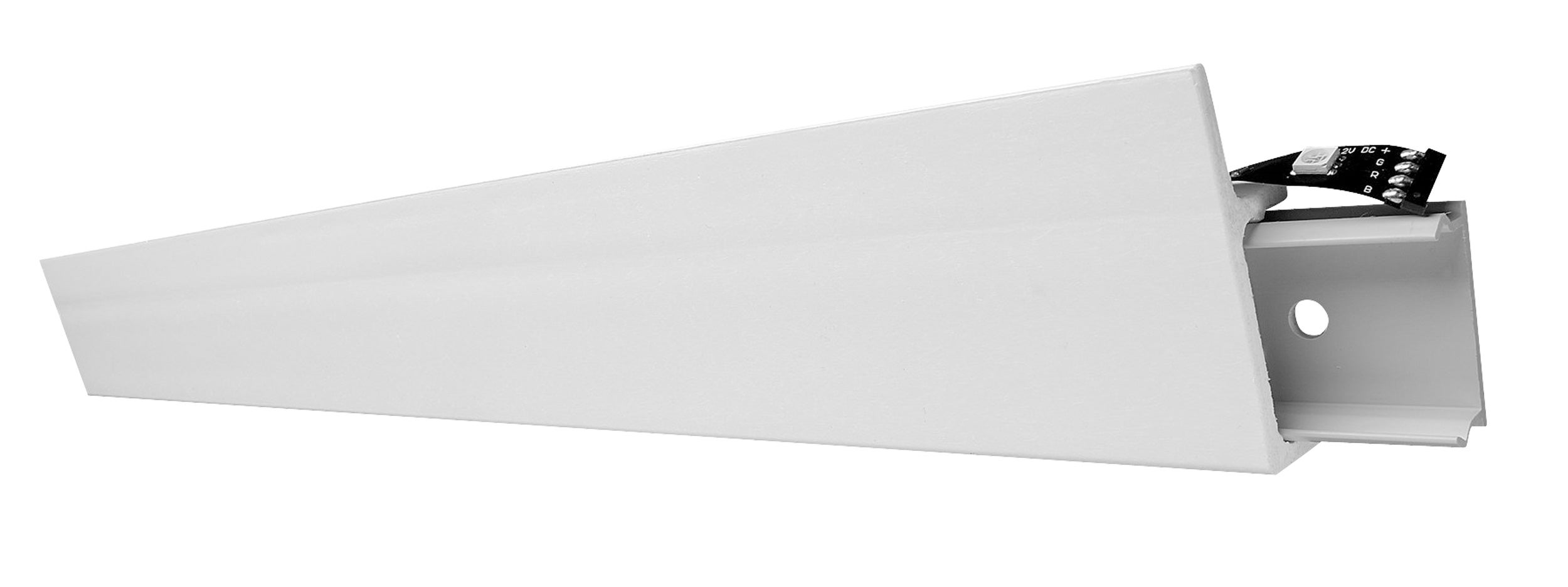 DECOSA Moulure clipsable Tine (cache-câble TV et ruban LED - 3 clips de ...
