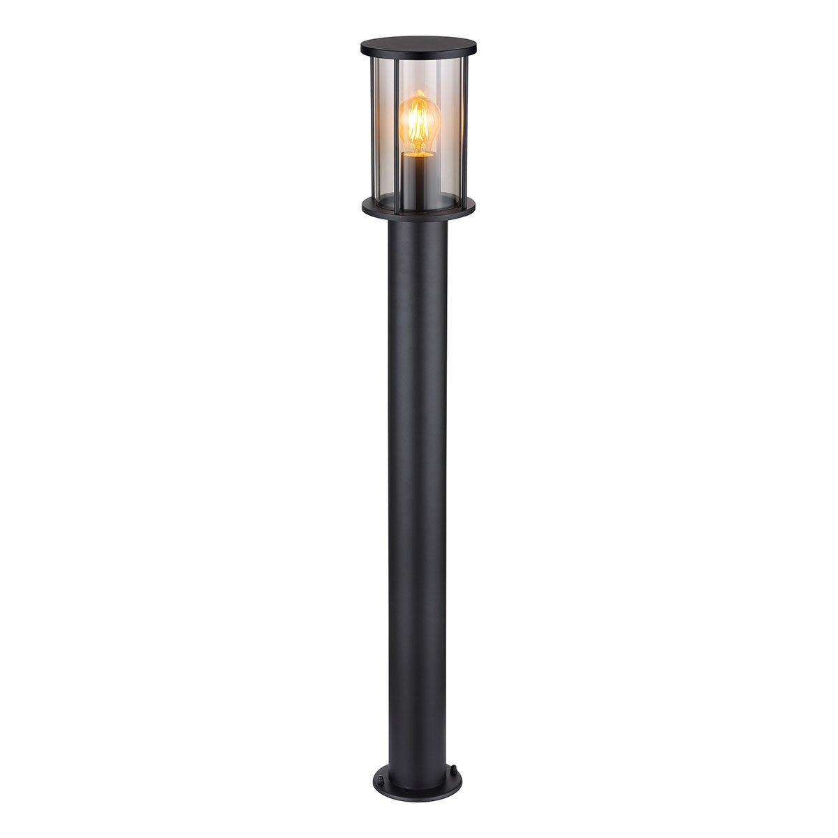 Globo - lampadaire - Gracey - noir - métal - Ø 14cm - E27 - 31363 ...