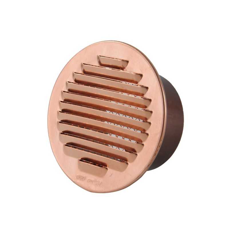 Griglia Aerazione Rame Diametro 12 Cm Protezione Insetti | Leroy Merlin