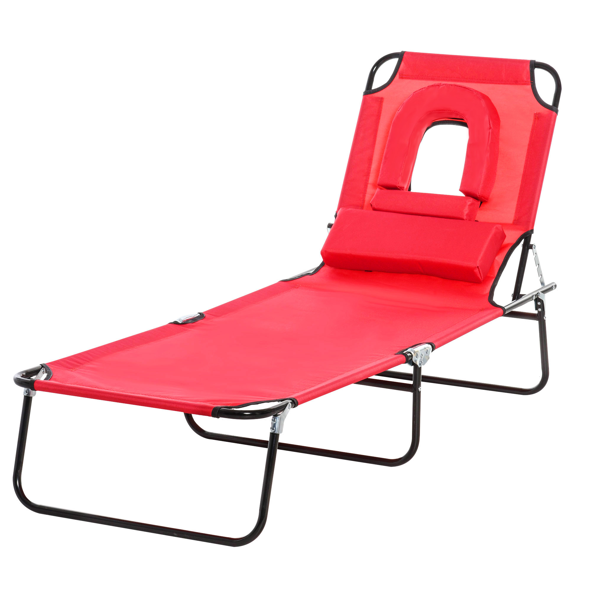 Bain de soleil de lecture inclinable pliable | Leroy Merlin