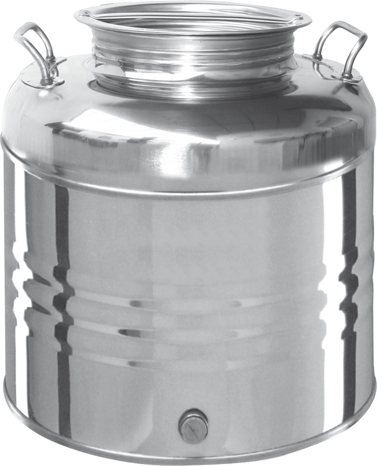 Bidón contenedor de acero inoxidable para aceite 30 litros OliVari ...