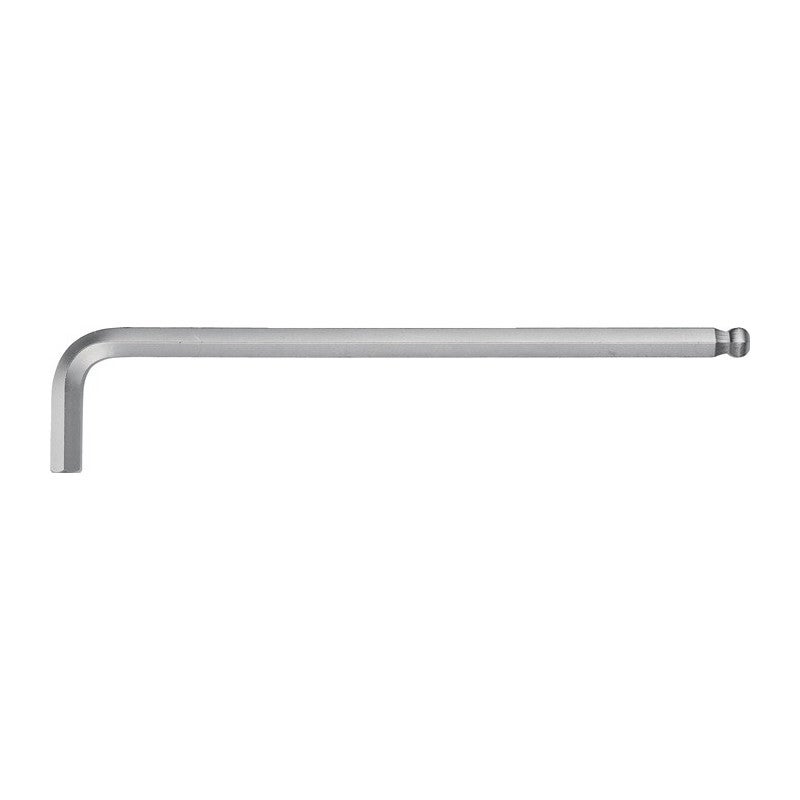 Clé mâle coudée à six pans ouv. de clé 6 mm long tête sphérique 180 x ...