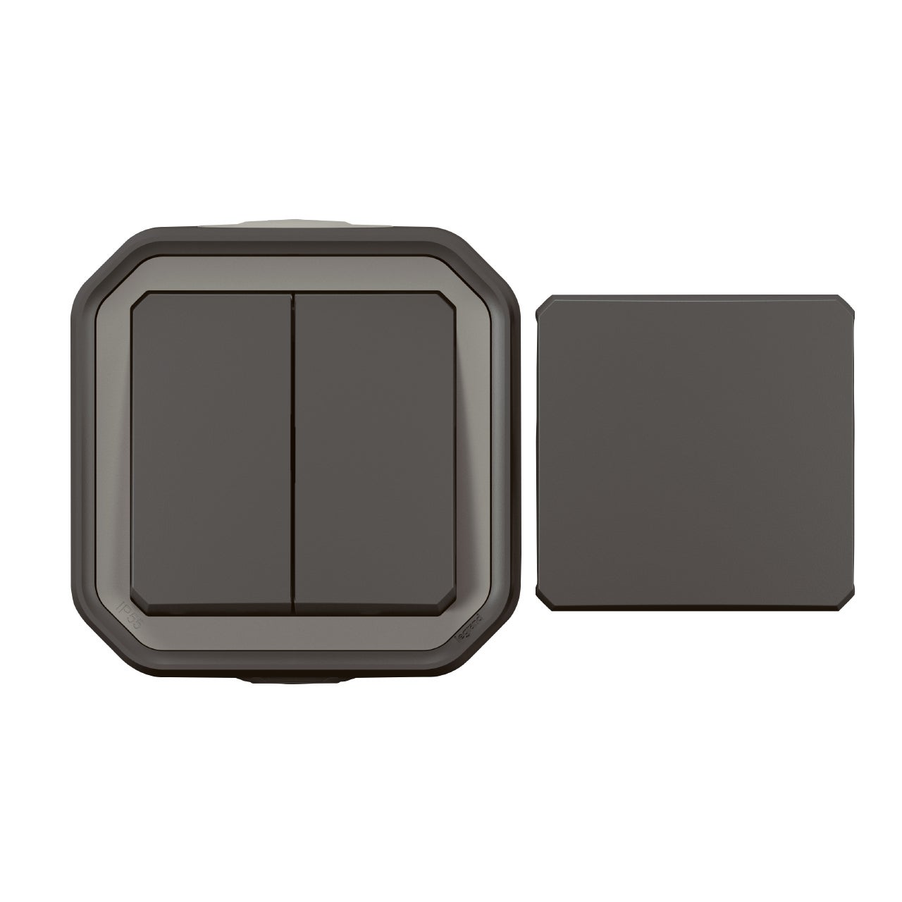 Transformeur réversible - anthracite - saillie - legrand plexo 069789l ...