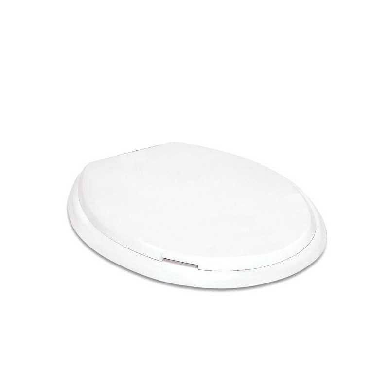 Asiento de inodoro Gaviota Plástico Blanco Stefanpl | Leroy Merlin