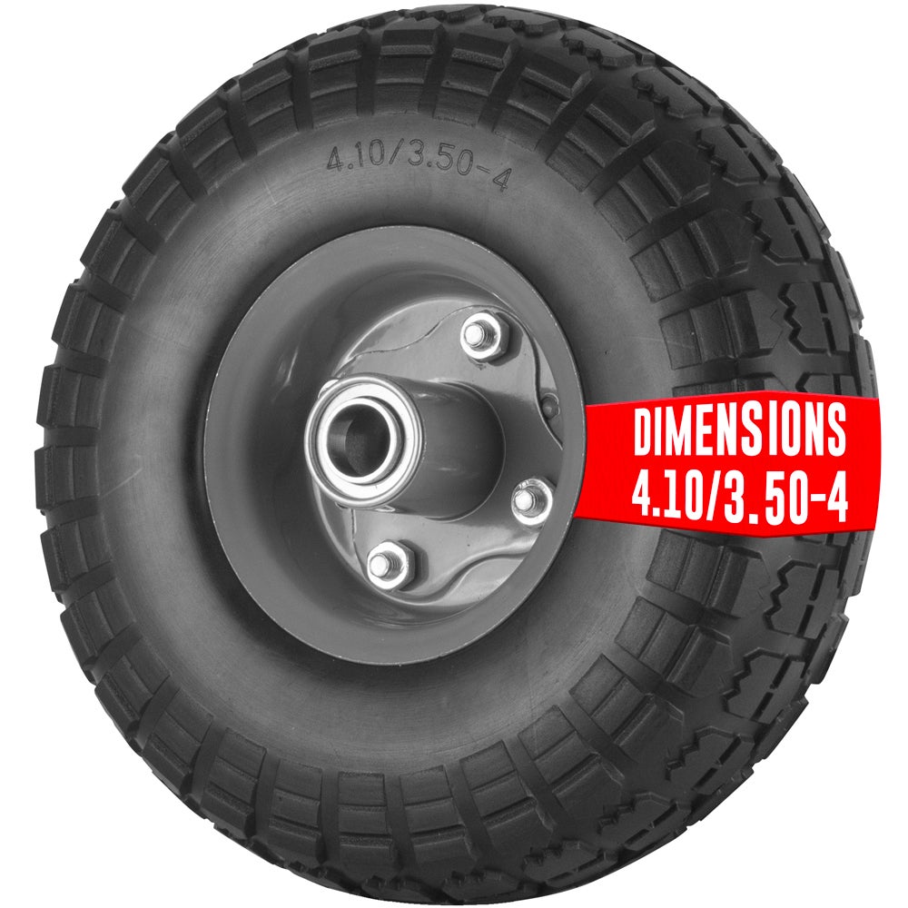 Roue Increvable 26 cm avec Axe Déporté et Alésage 20 mm – Durable pour ...