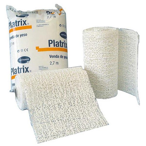 PLATRIX Venda Escayola de Yeso, 10 cm x 2,7 m, Paquete con 2 Vendas ...