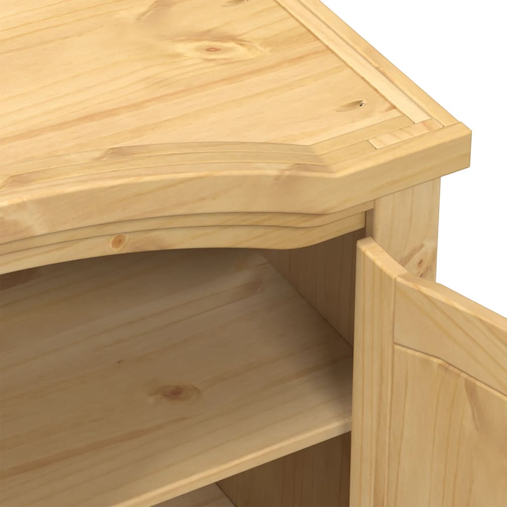 Armoire Corona en pin massif 151,5x52x170 cm | Leroy Merlin