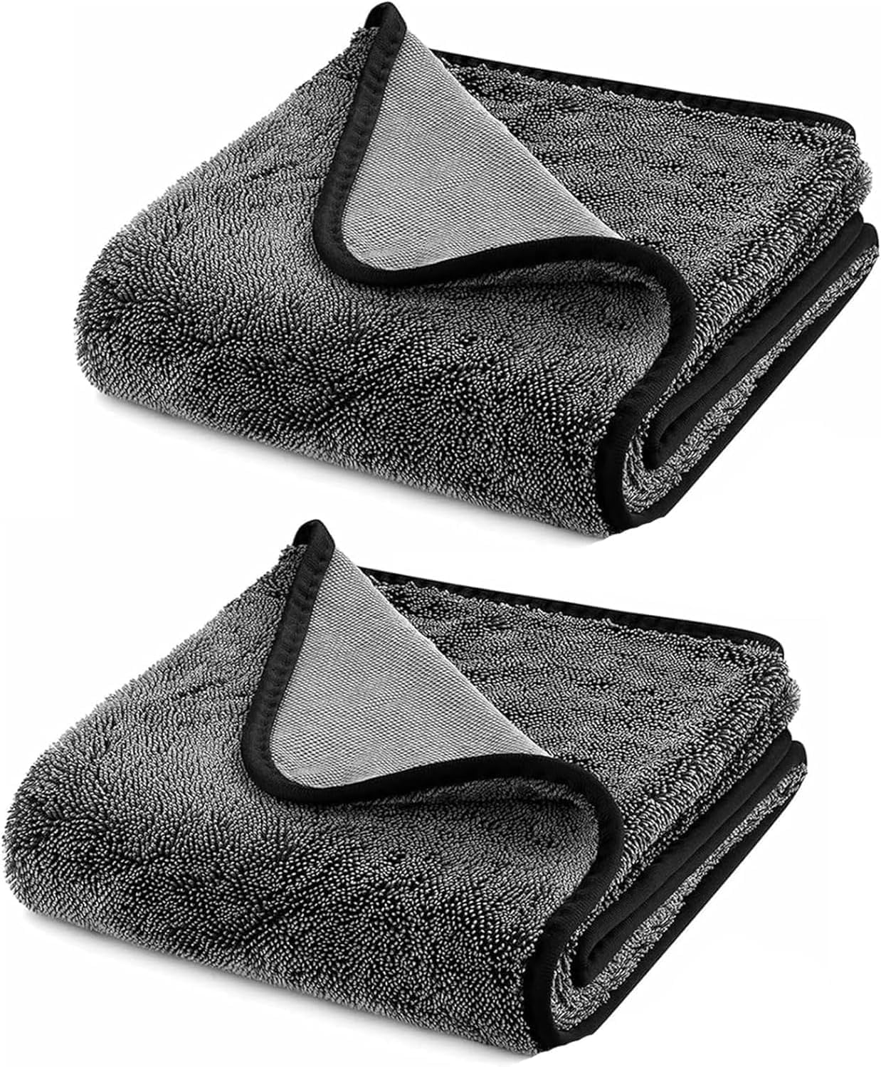 Lot de 2 Chiffons de séchage XXL - 40 x 60 cm - Super Chiffon de ...