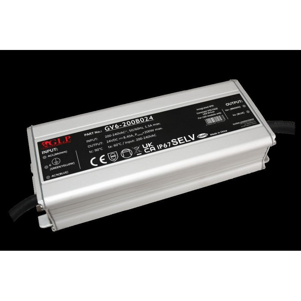 LED DC24V 200W IP67 GLP resistente al agua | Leroy Merlin