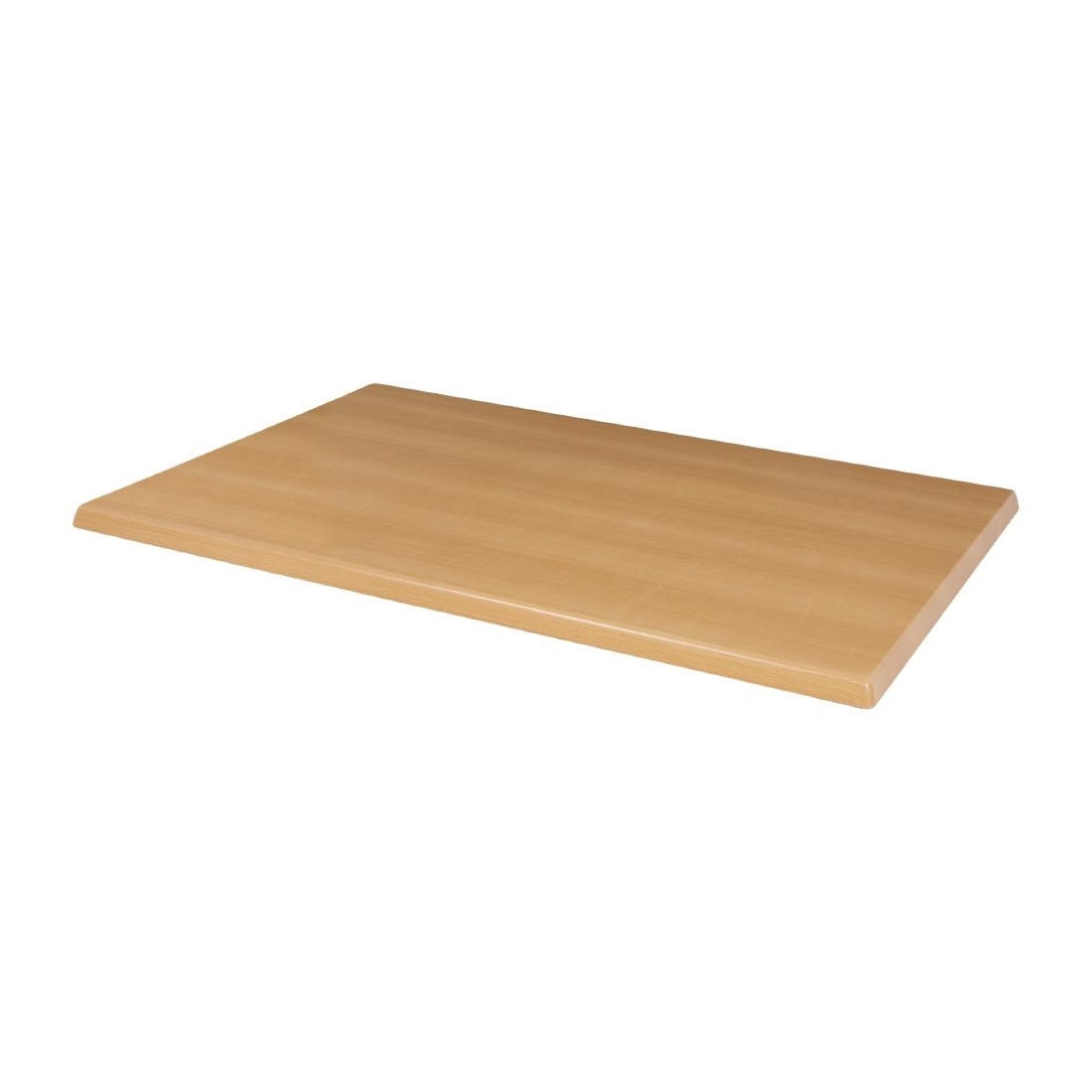 Plateau de Table Rectangulaire 1200 mm - Hêtre - Bolero | Leroy Merlin