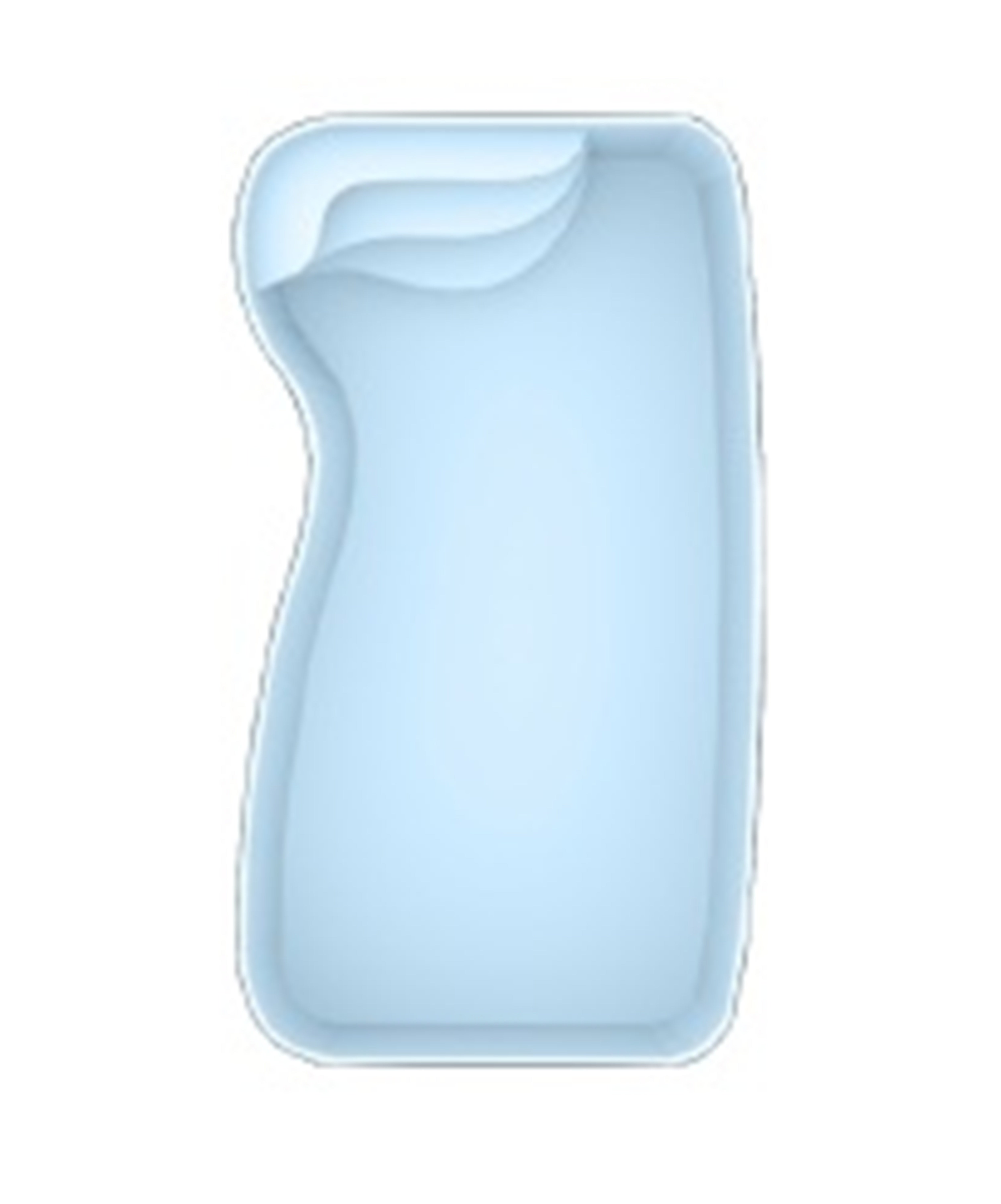 TERA - Piscine enterrée rectangulaire - Coque polyester 8x4x1.5 m ...