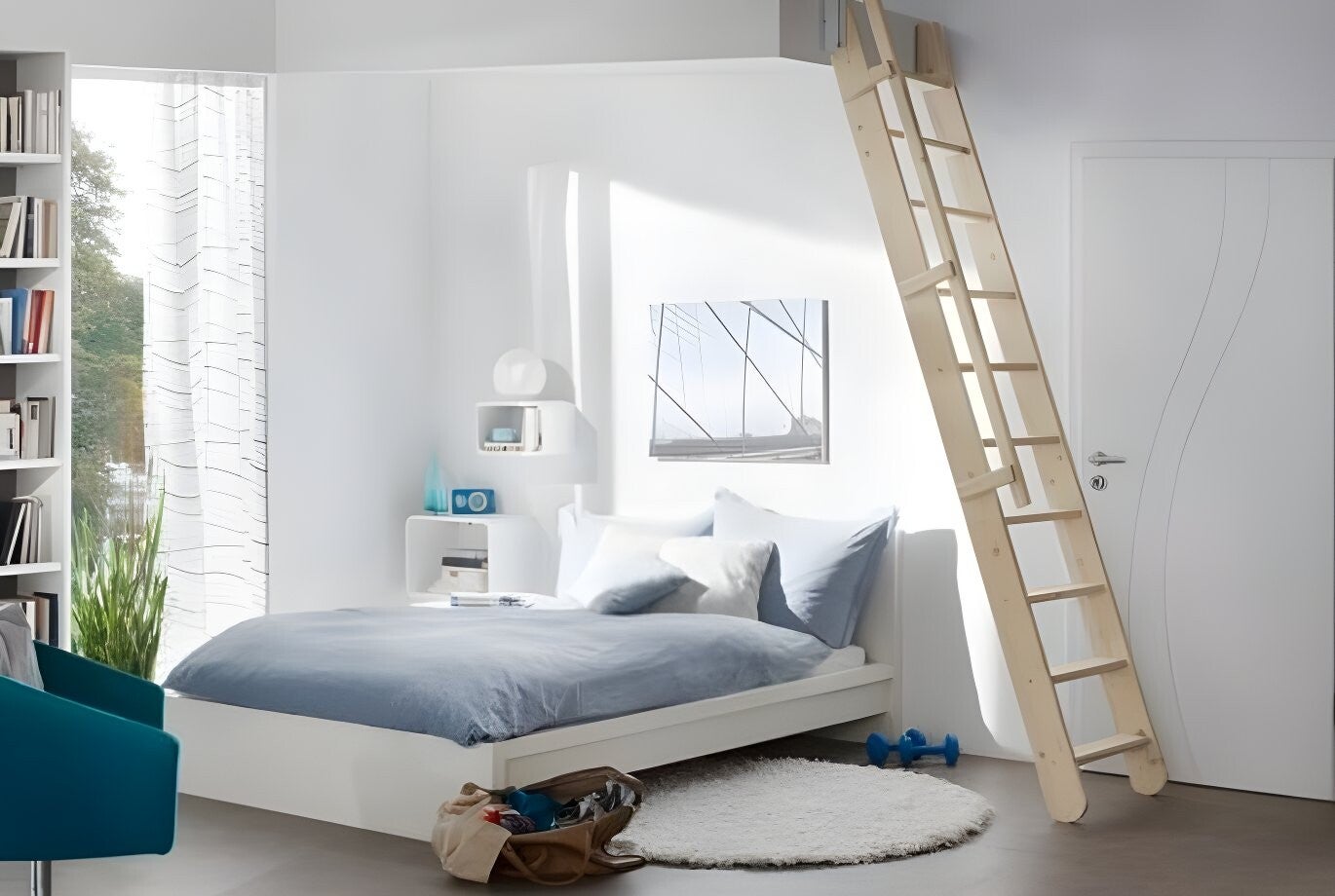 Escalera extensible HandyStairs 'Flex' - Altura 300cm - 12 peldaños en ...