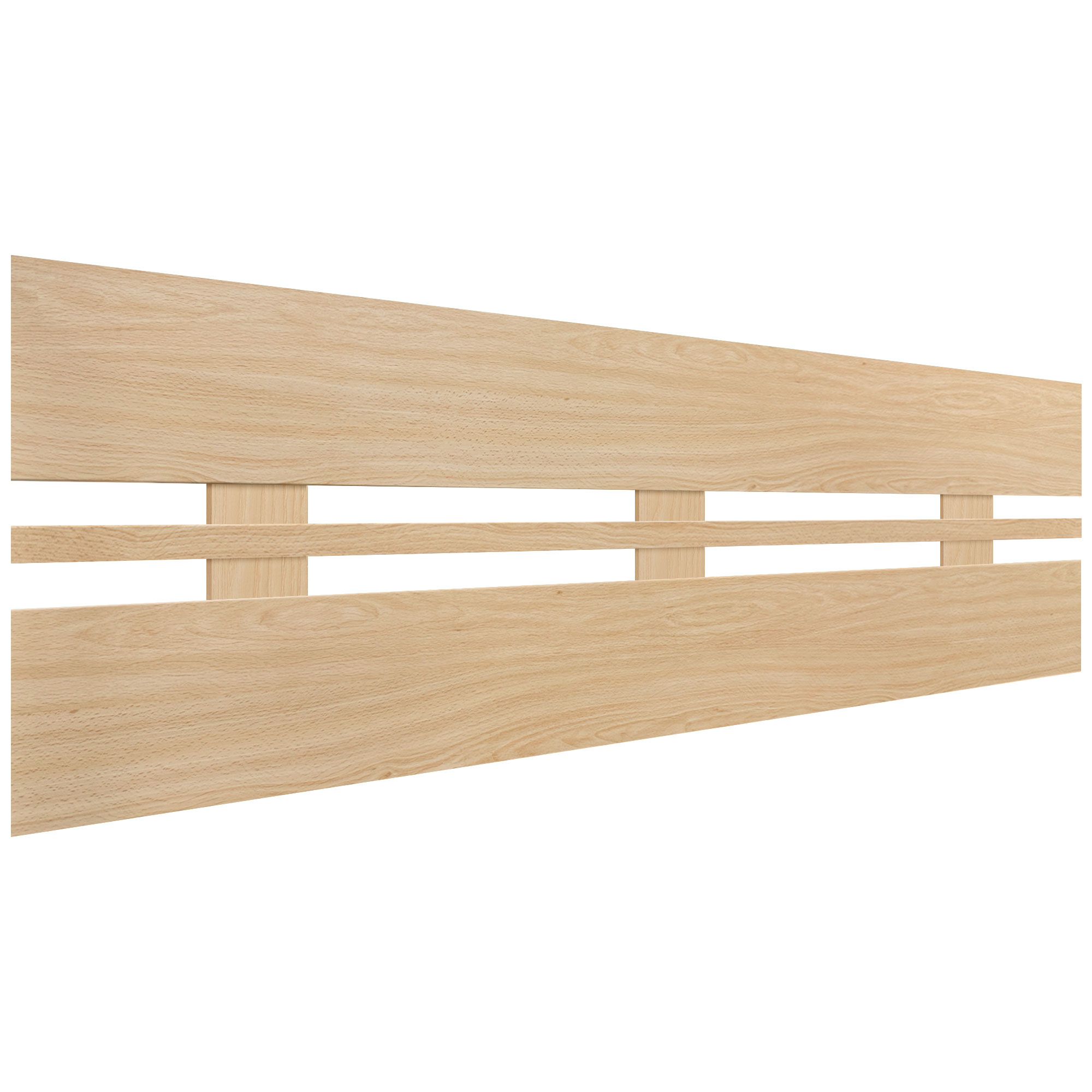DHOME Cabecero de Madera reciclada DM Horizontal Ancho Cama Palets ...