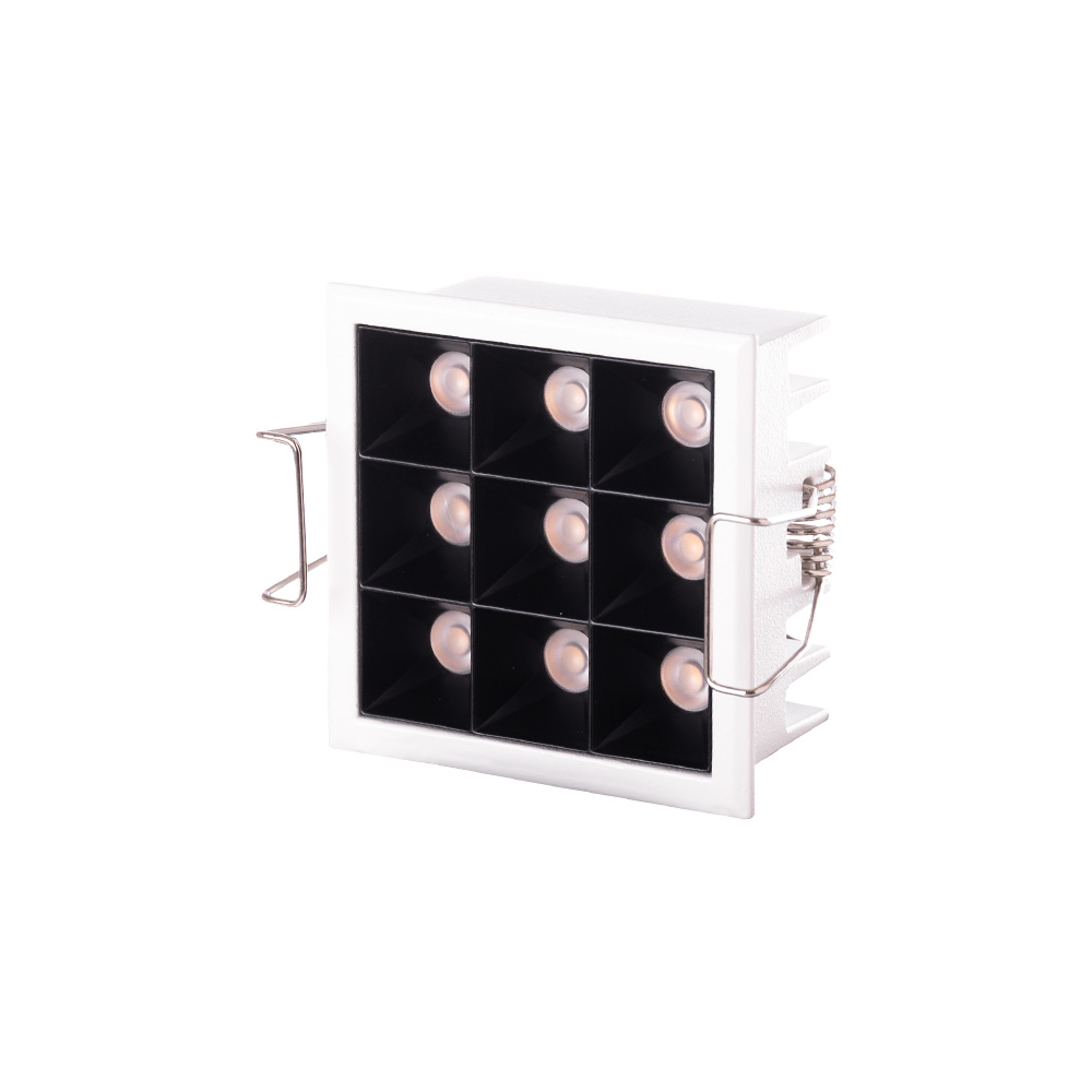 Foco Downlight LED 10W 648Lm 2700ºK Rectangular PRO SMD3030 40.000H [JW-10W-M-WW] | Leroy Merlin