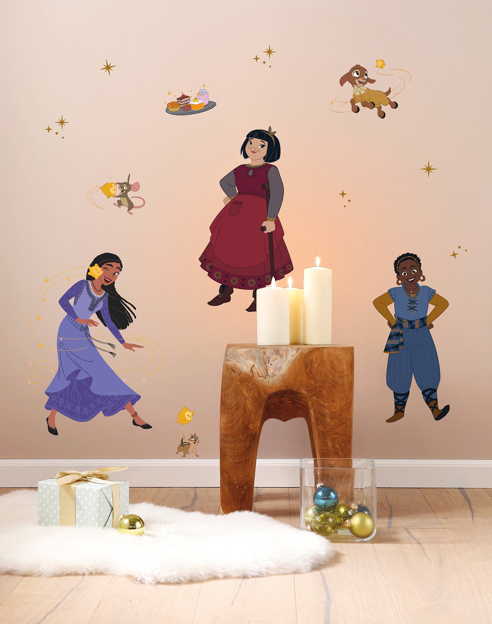 Stickers muraux de Komar - Disney Wish Dance - pièces | Leroy Merlin
