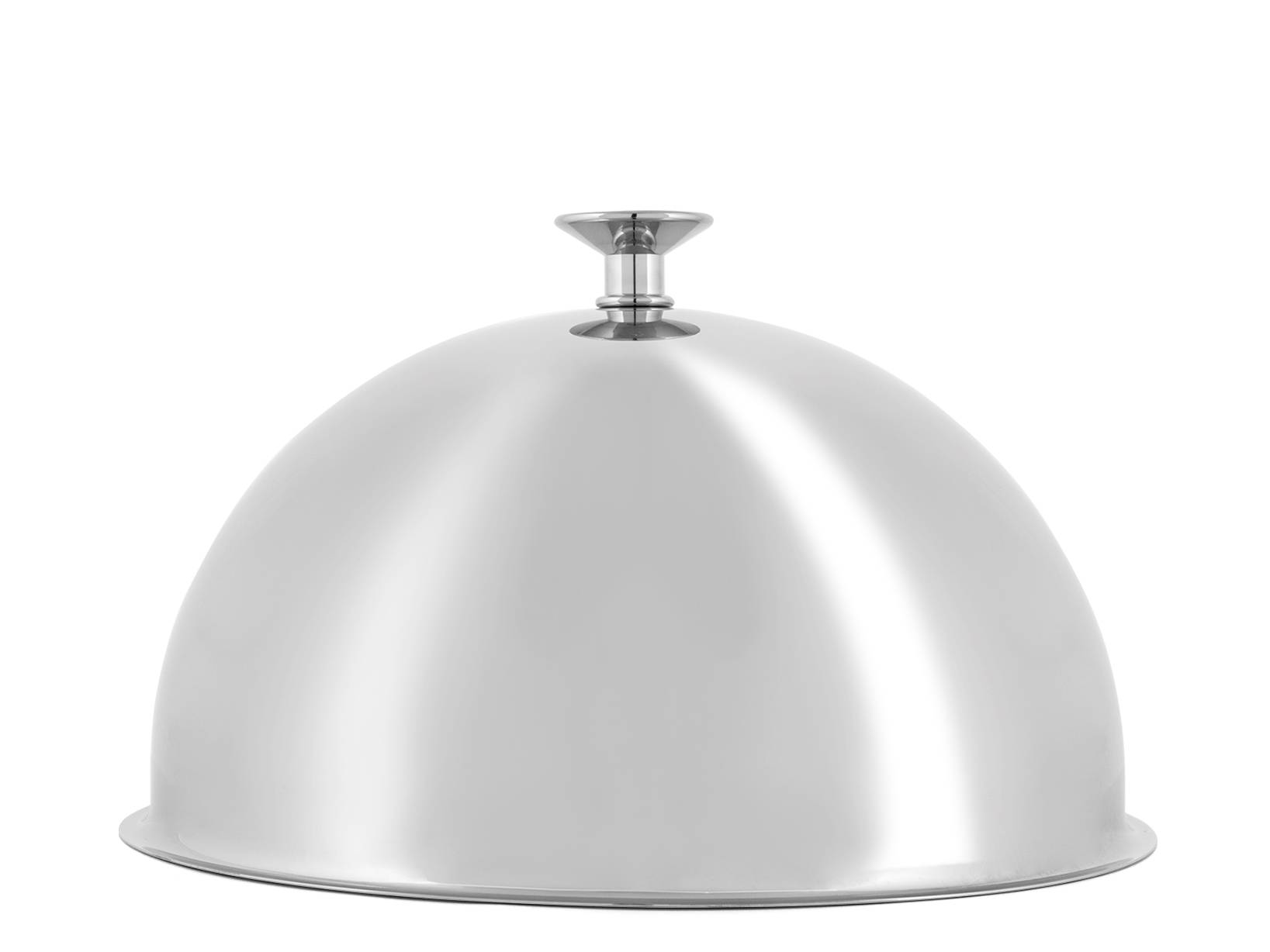 Cloche Inox Semiesférica Cm 24 Altura13 Gris Pinti Inox | Leroy Merlin