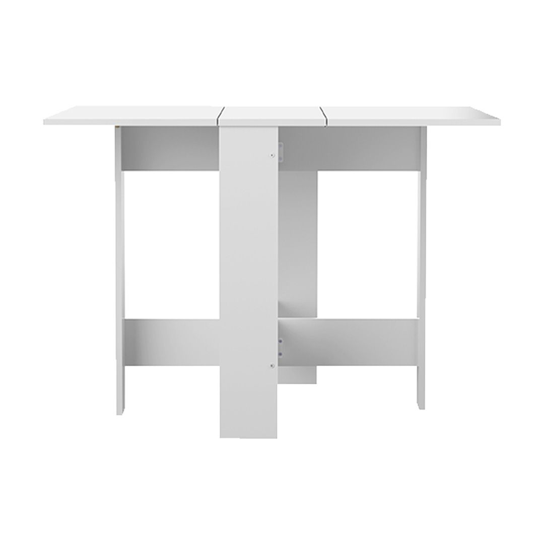 Table pliante deux abattants blanche - OPTIMUM | Leroy Merlin