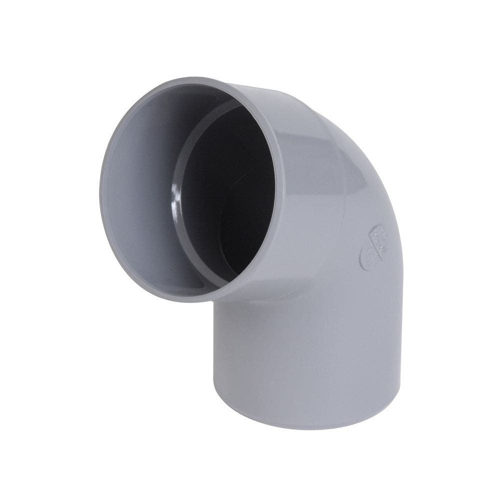 Coude PVC MF 67°30 diam 50mm à coller | Leroy Merlin