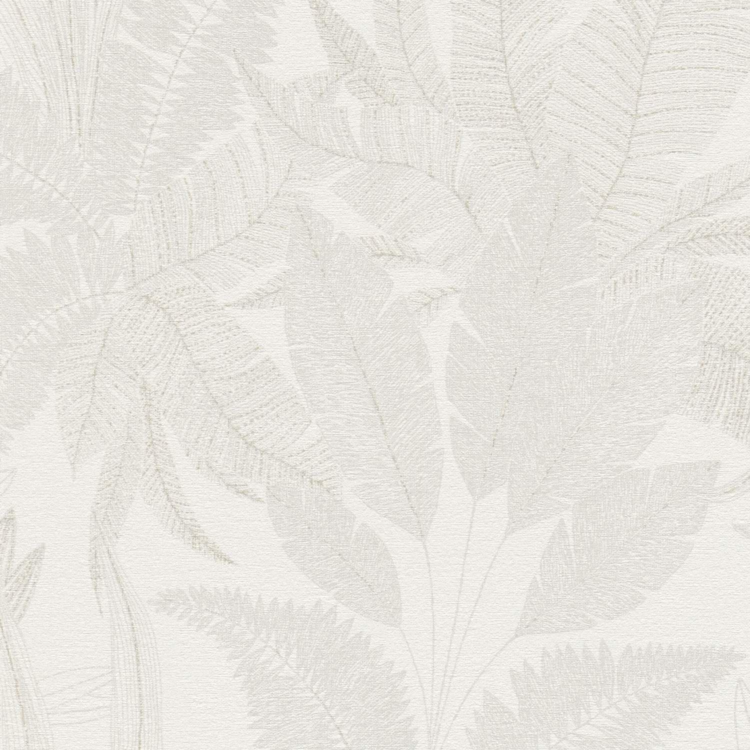 Papier Peint Fleurs M1-No.11158 Intissé Crème Beige Tadessi 10.05m x 0. ...