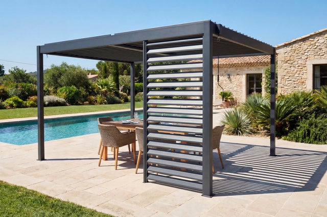 Pergola bioclimatique pour votre terrasse et votre extérieur | Leroy Merlin