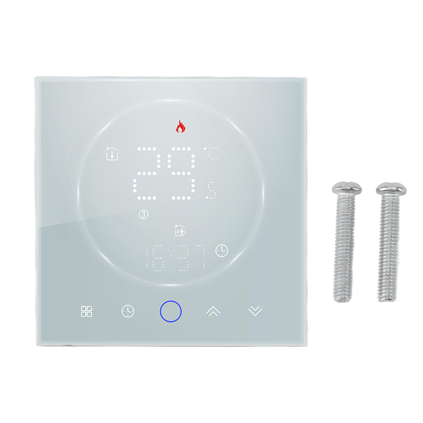 Thermostat programmable intelligent sans fil pour la maison Affichage ...