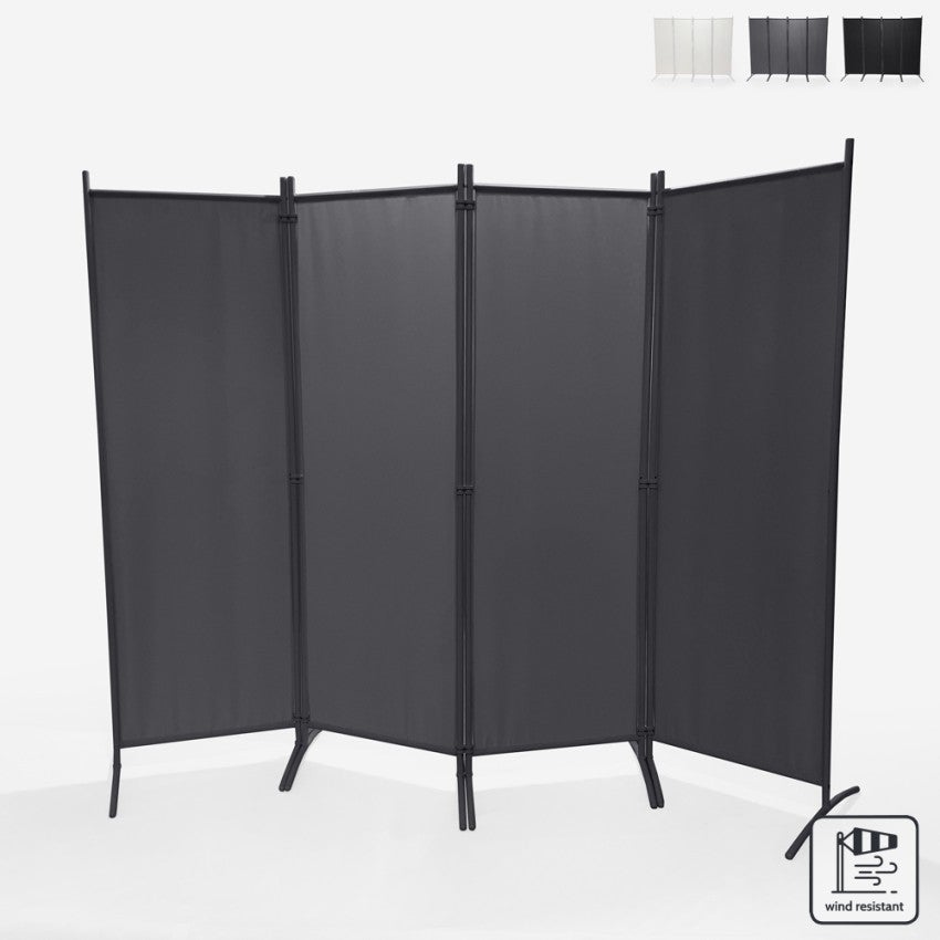Biombo plegable paraviento interior exterior balcón 172 x 220 cm Divida ...