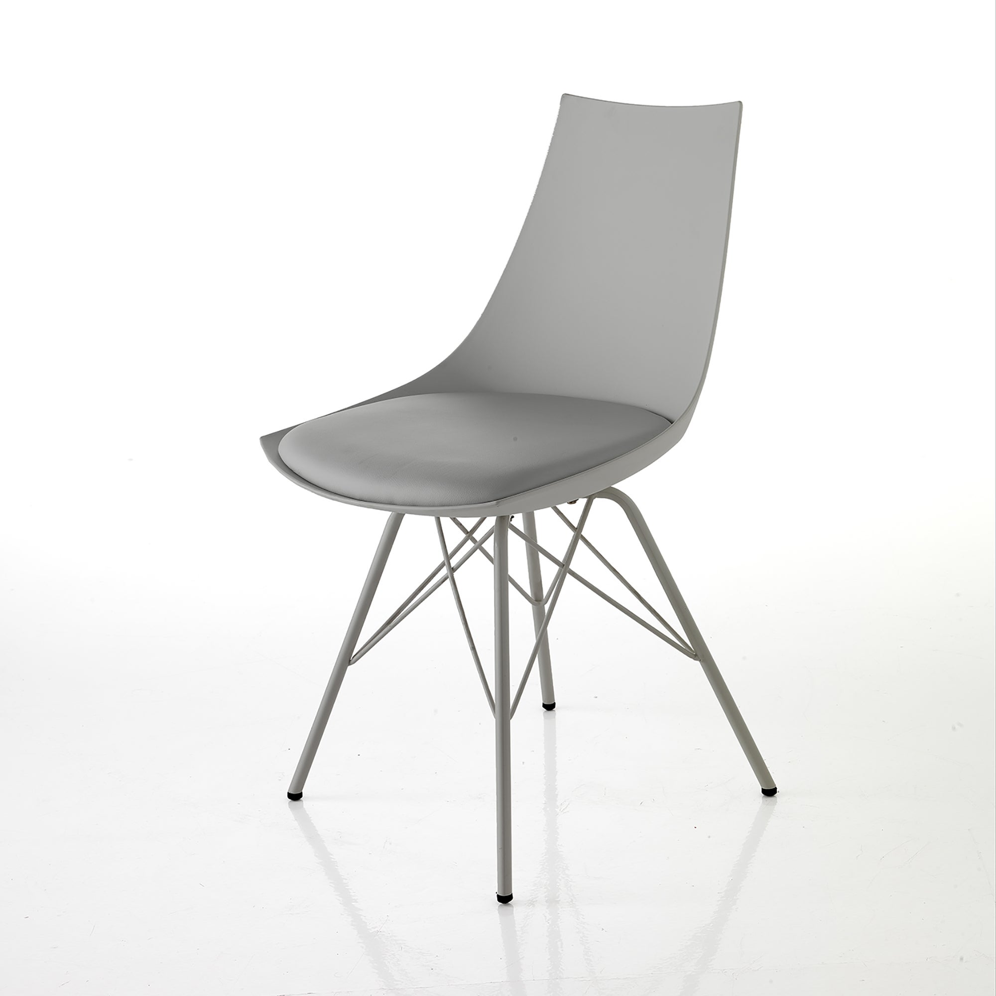 Chaise DIDI GRIS | Leroy Merlin