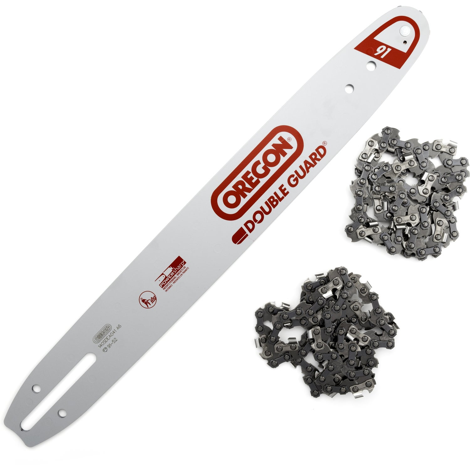 Combo Oregon guide 35cm 140SDEA041 + 2 chaines 91P052E | Leroy Merlin
