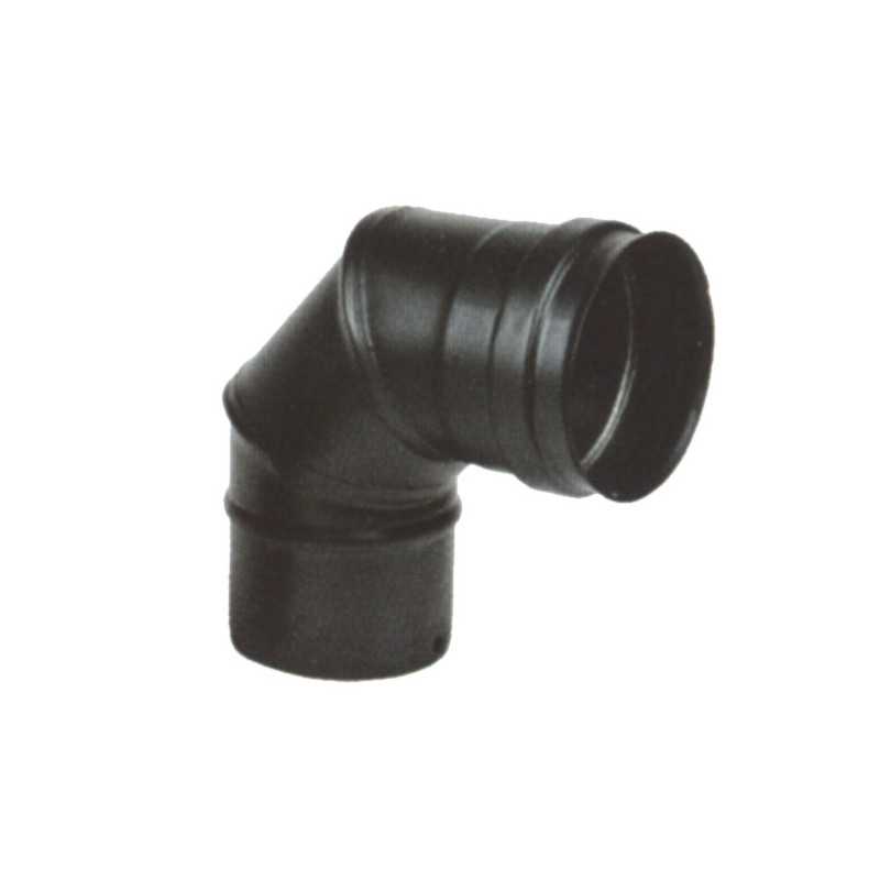 Codo Inoxidable 90° 10 Pellets Negros 300 Maral | Leroy Merlin