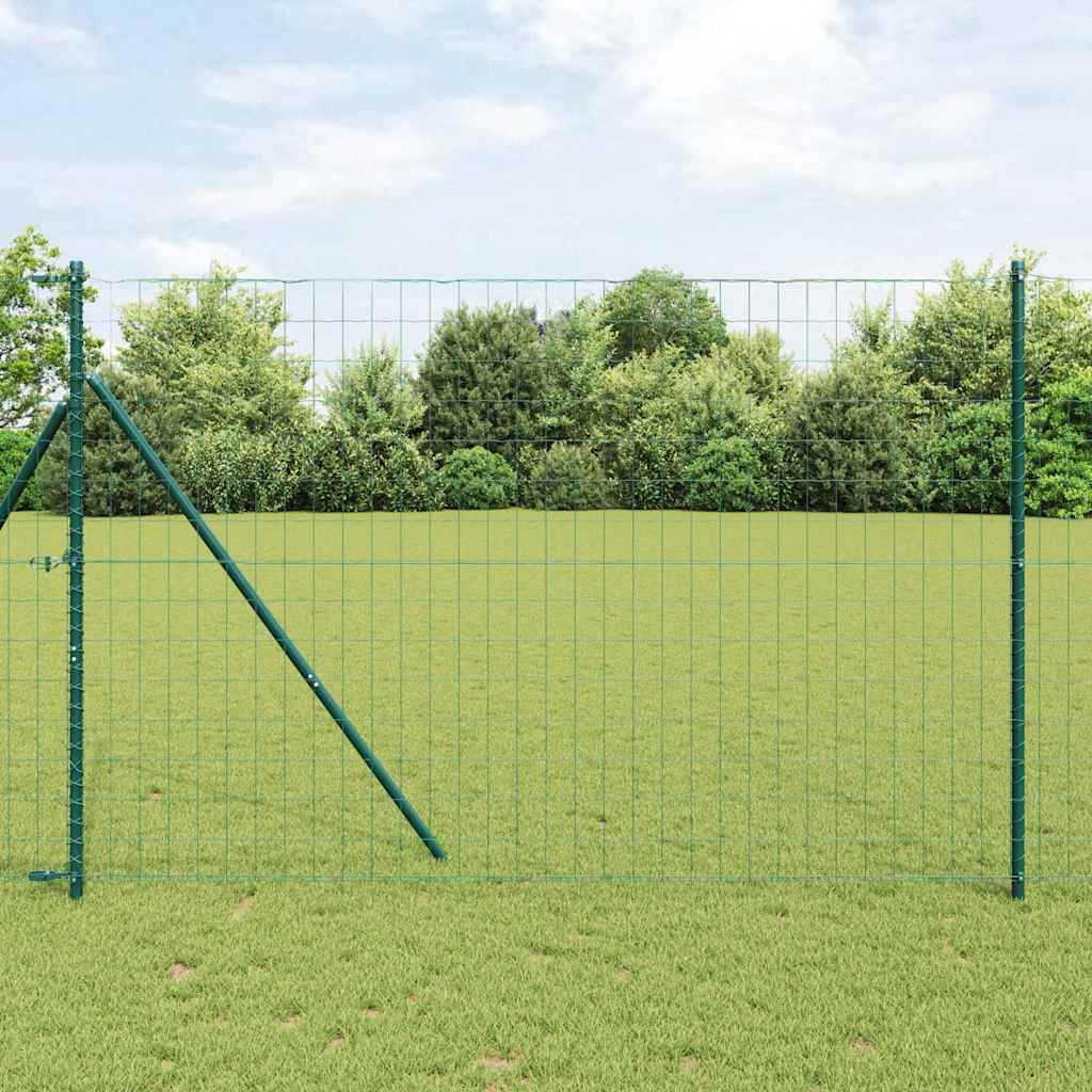 Anclaje de Suelo para Valla Euro 10 x 1,5 m Verde Malla | Leroy Merlin