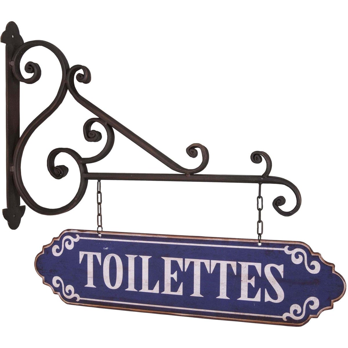 Panneau avec patère vintage toilettes Antic Line Créations | Leroy Merlin