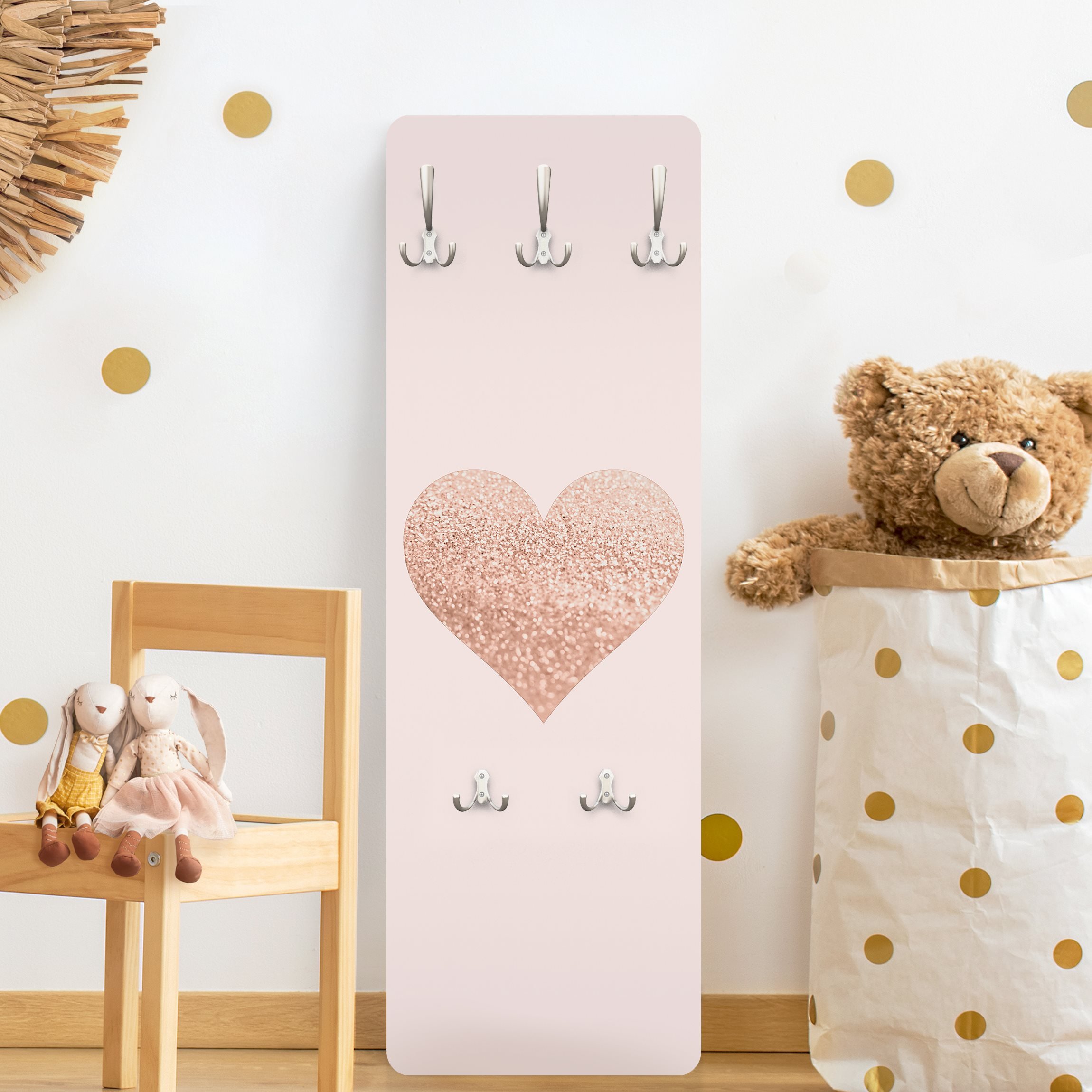 Perchero de pared motivo percha de pared madera perchero recibidor ...