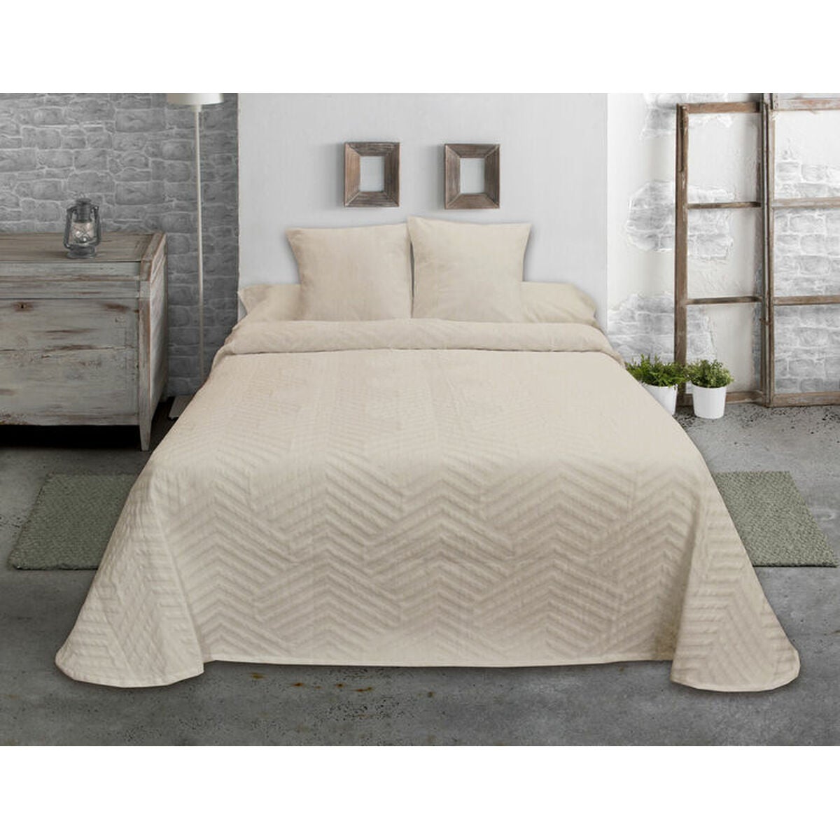 Trapunta Hosteline ESPIGA Beige Avorio Osimano (1 Pezzi) | Leroy Merlin