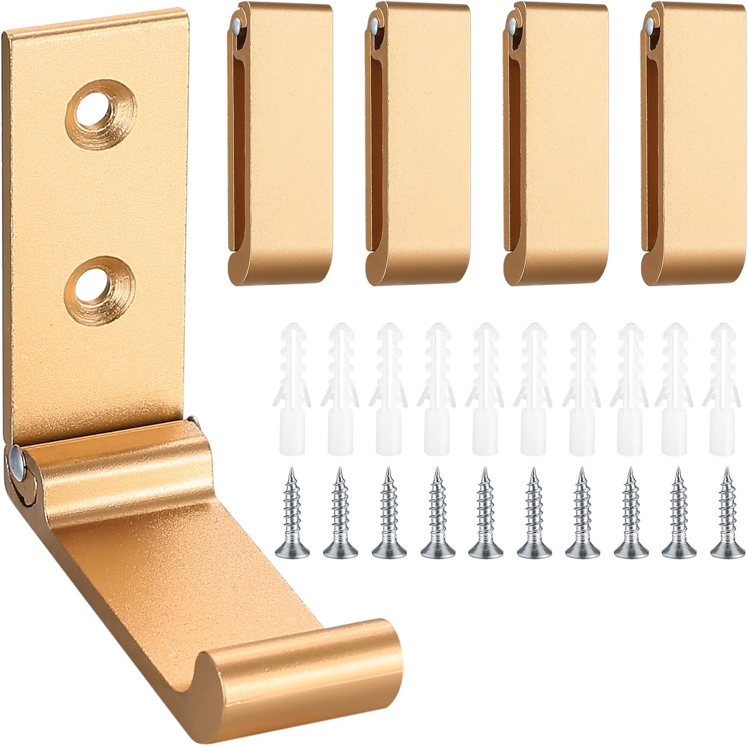 Gancho de pared plegable, montaje en pared, gancho invisible para ...