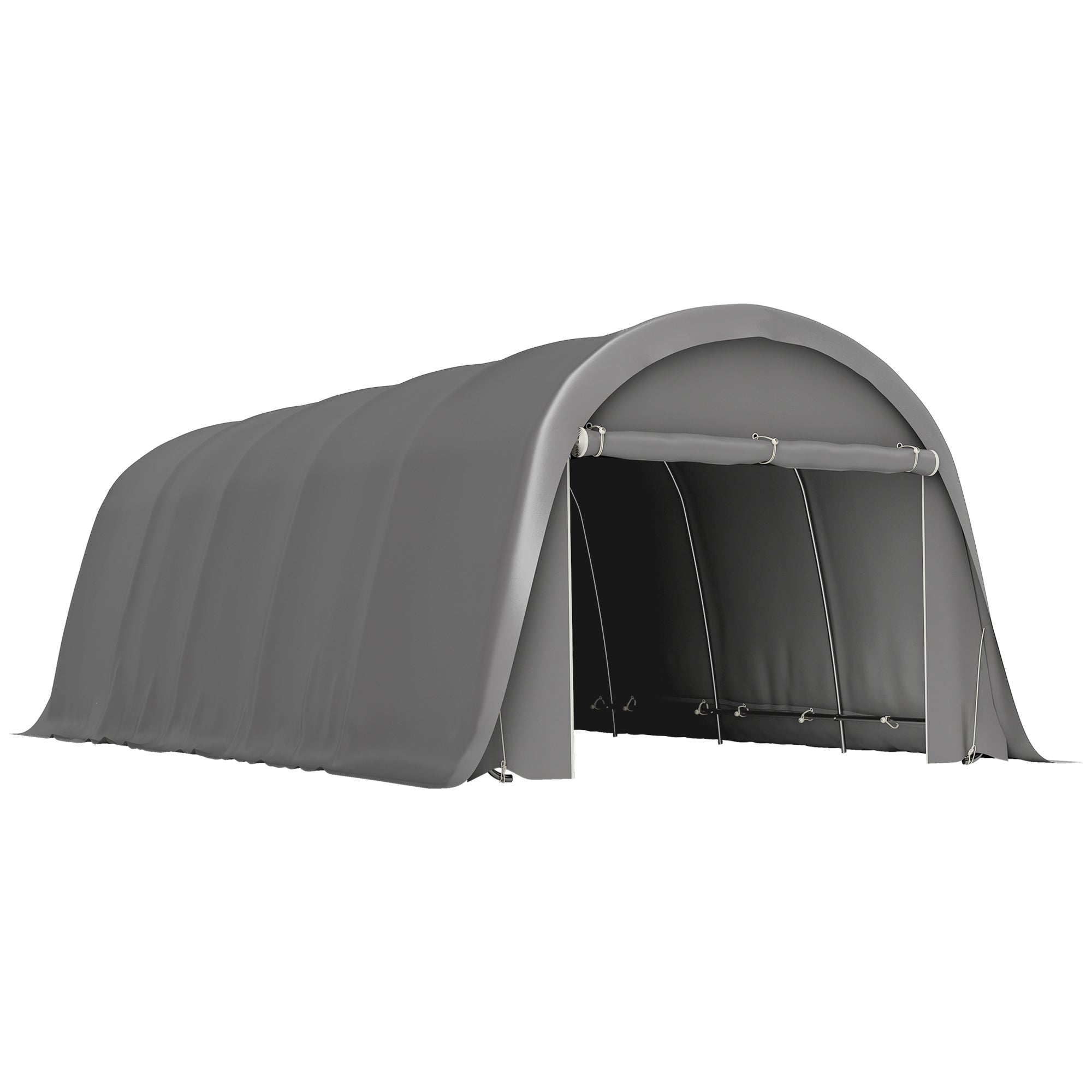 Abri de voiture/garage de 3,6 x 7,2 m, tente de rangement extérieure ...