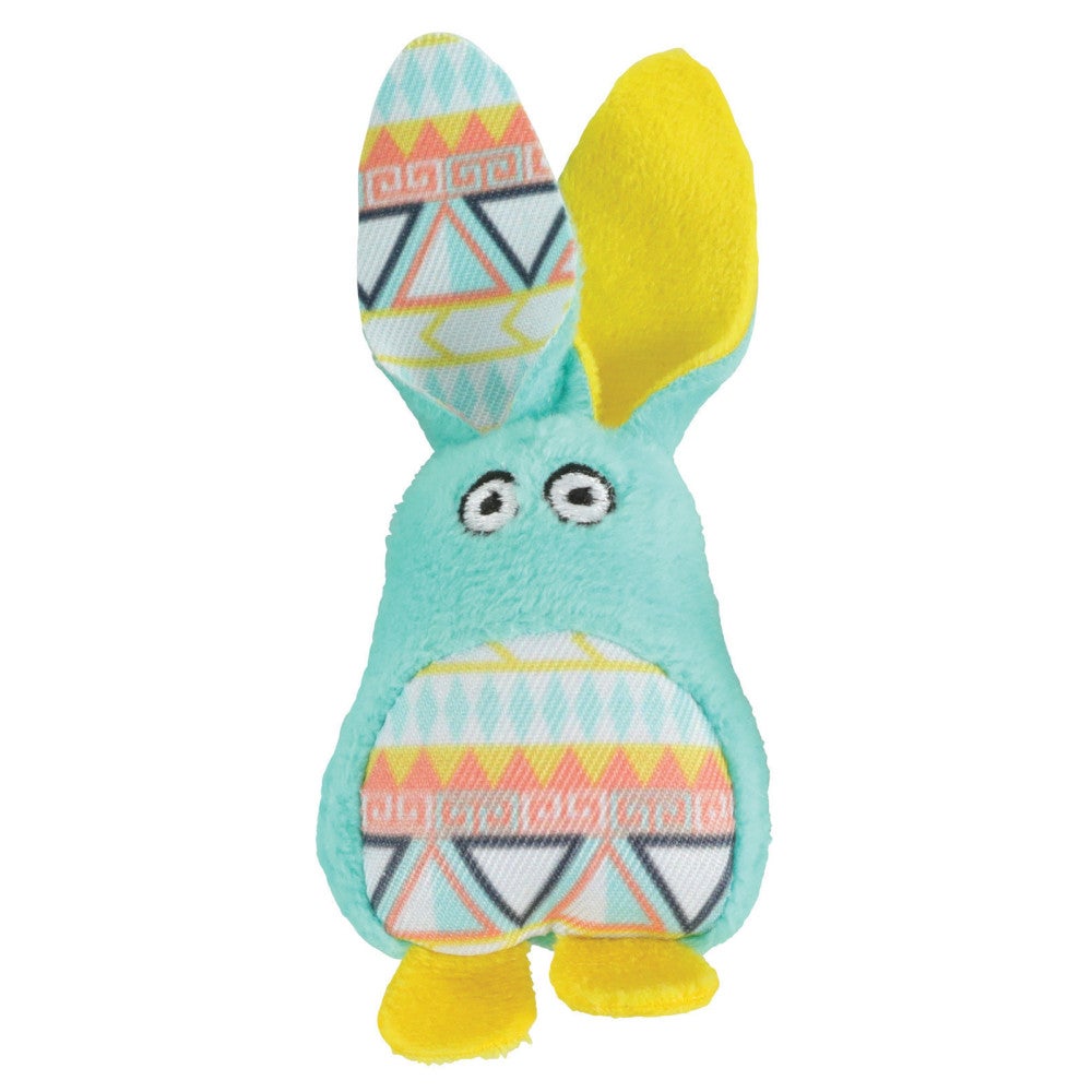 Lapin vert Kali . 11 x 5 x 3 cm. avec catnip. jeux chat | Leroy Merlin